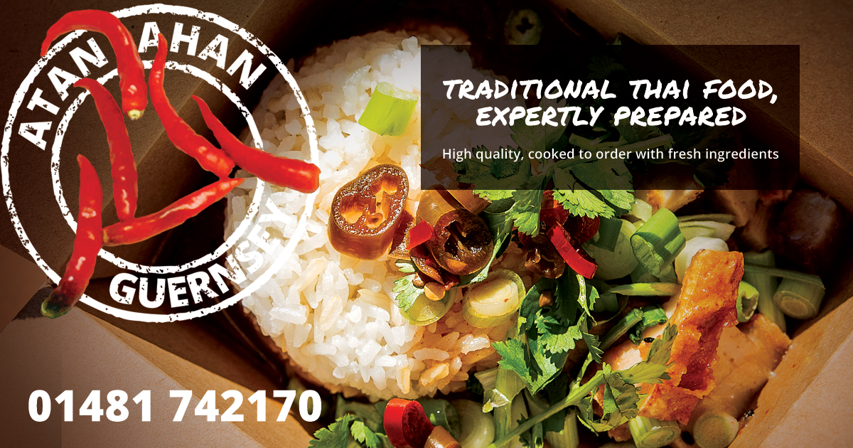 ATAN AHAN Authentic Healthy Thai Food South East Asian food in Guernsey